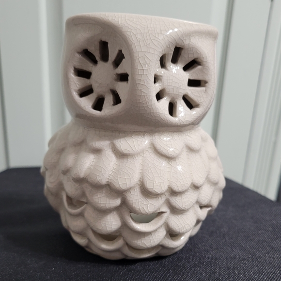 Pier 1 | Accents | Pier One Owl Tealight Candle Tart Warmer | Poshmark